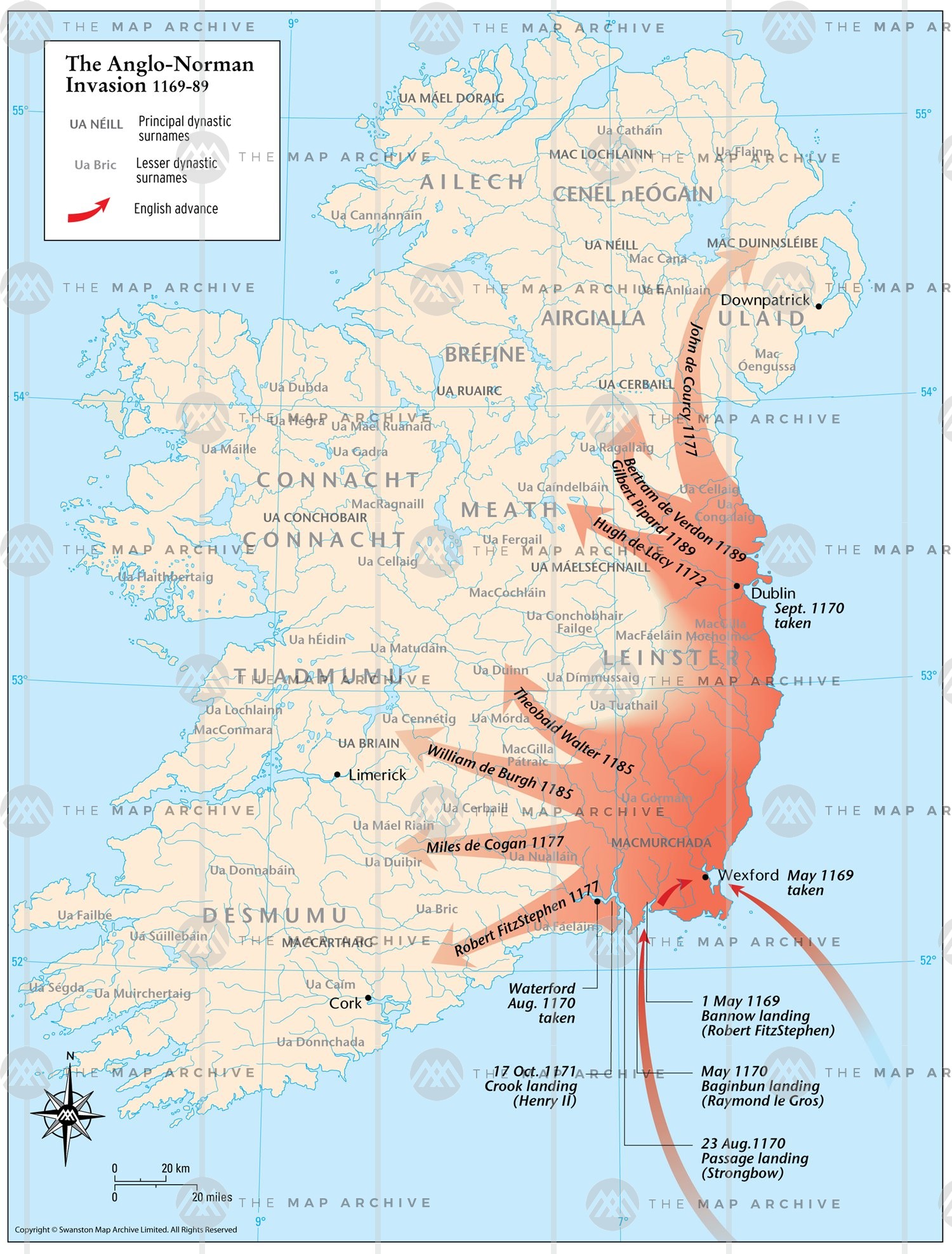 The Normans invade Ireland 1169 – The Irish at War
