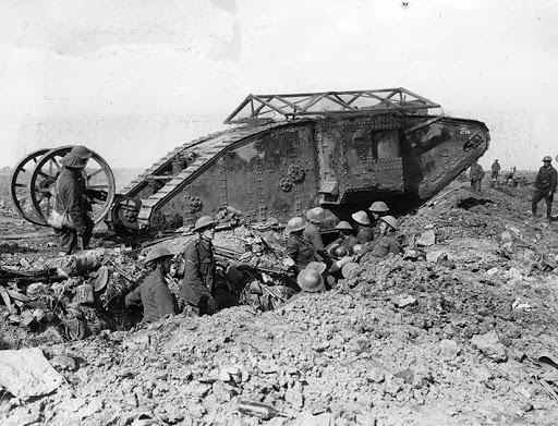 Tanks First Used at the Somme 1916 – The Irish at War