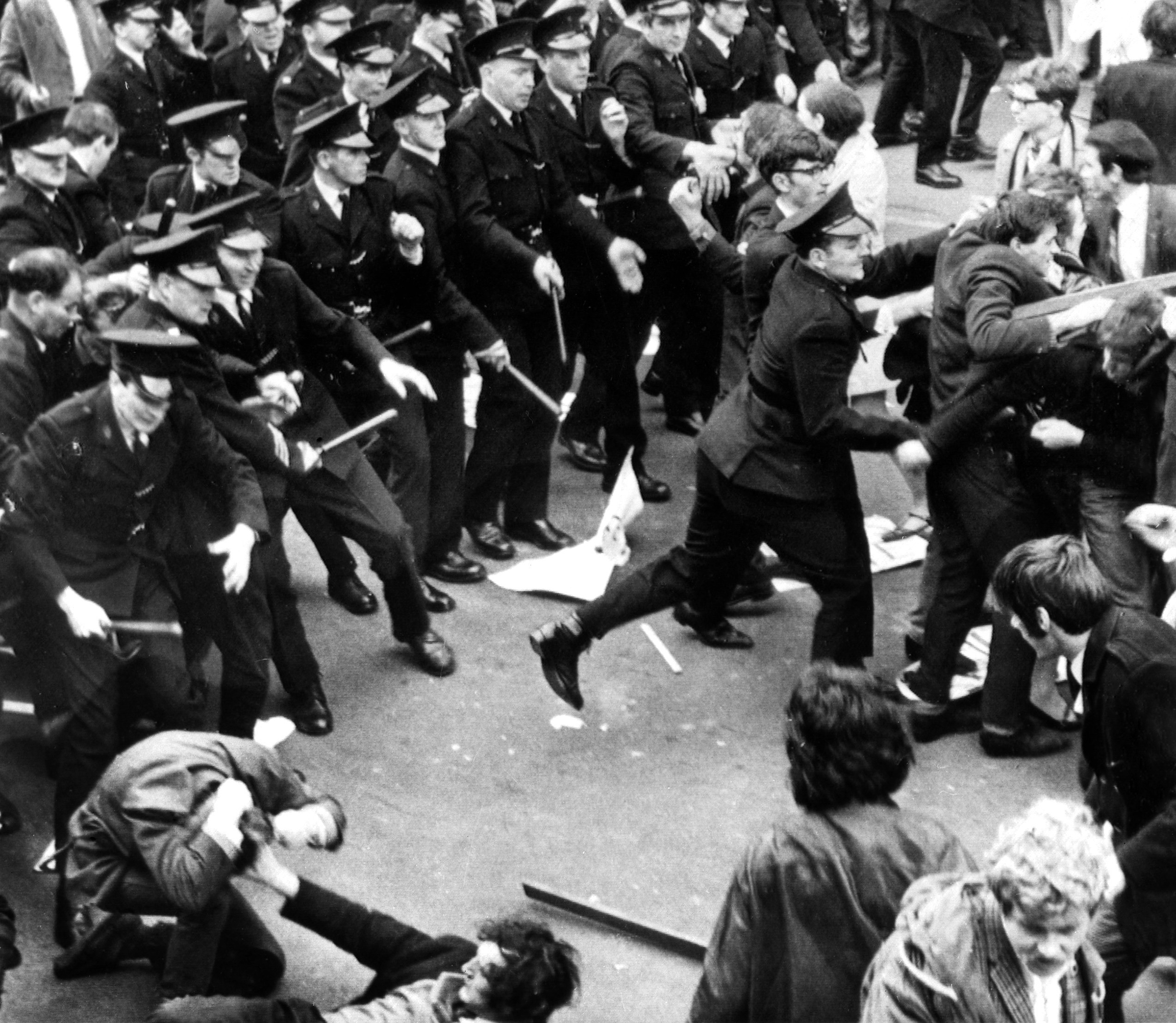 Derry Parade sees the Beginning of the Troubles 1968 – The Irish at War